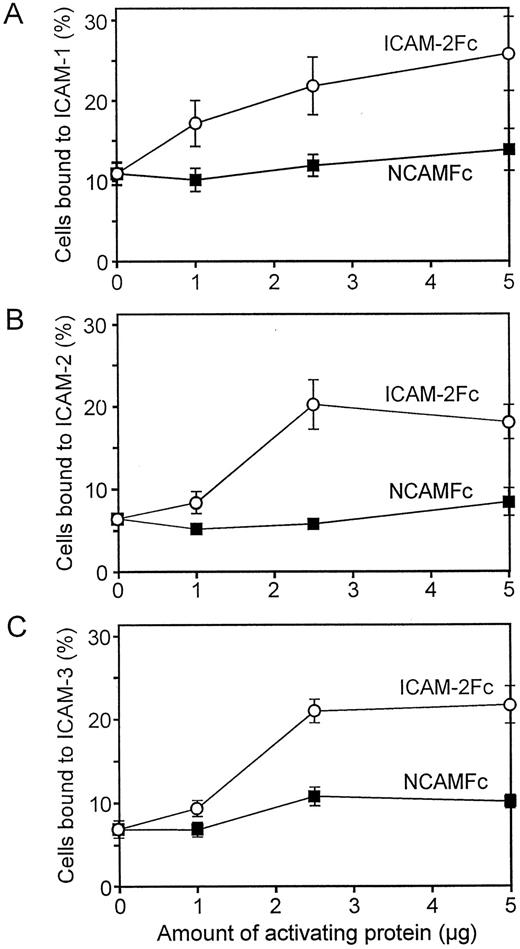 ICAM-2 and a Peptide from Its Binding Domain Are Efficient Activators ...