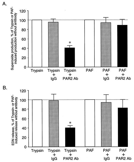 Trypsin Induces Activation And Inflammatory Mediator Release From Human