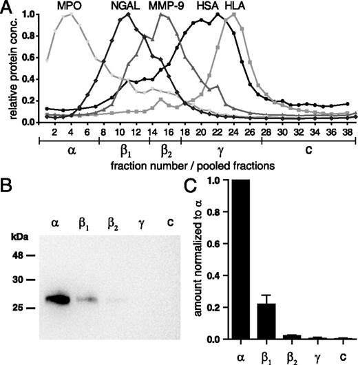 NSP4 Is Stored in Azurophil Granules and Released by Activated ...