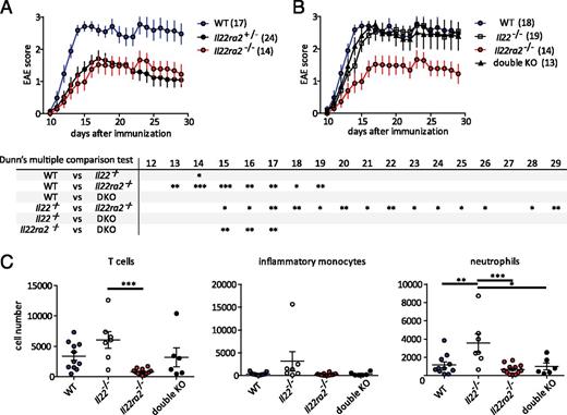 IL-22 Binding Protein Promotes the Disease Process in Multiple ...